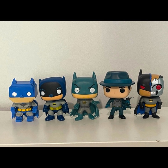 Funko | Accessories | Blue Batman Funko Pop Lot Oob | Poshmark